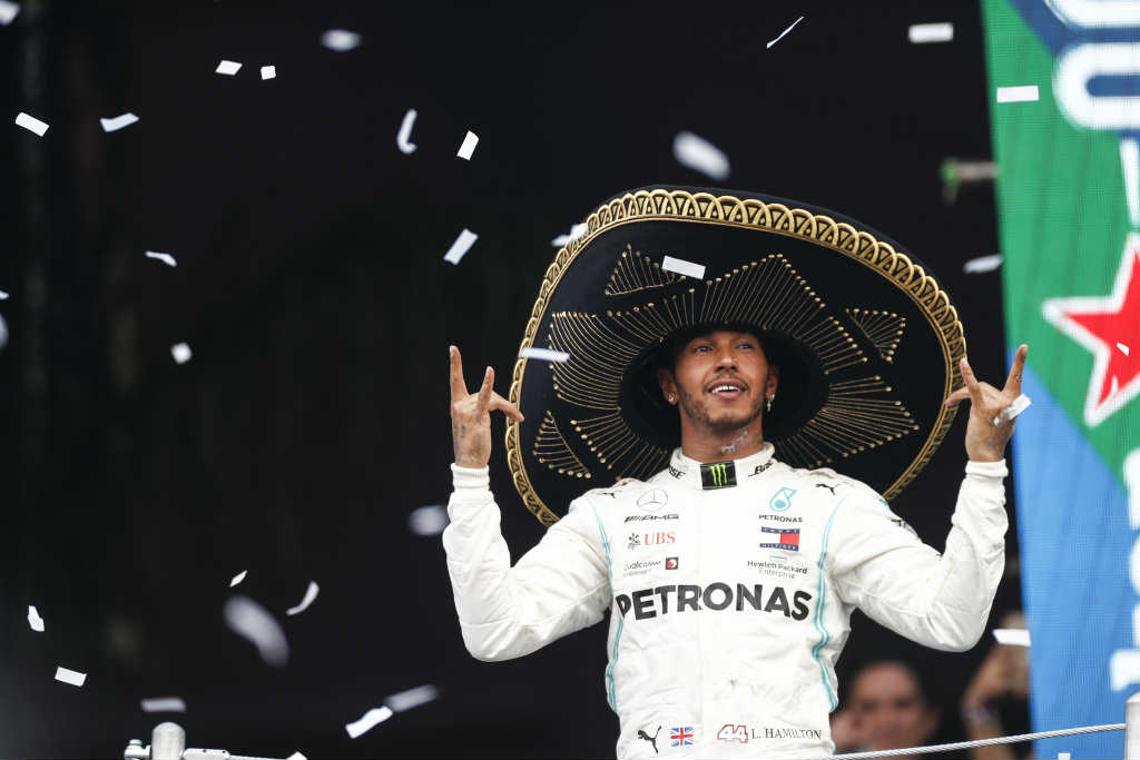 Lewis Hamilton ganó el Gran Premio de México 2019.